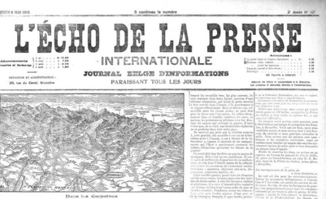 BelgicaPress: online access to historical Belgian newspapers ...