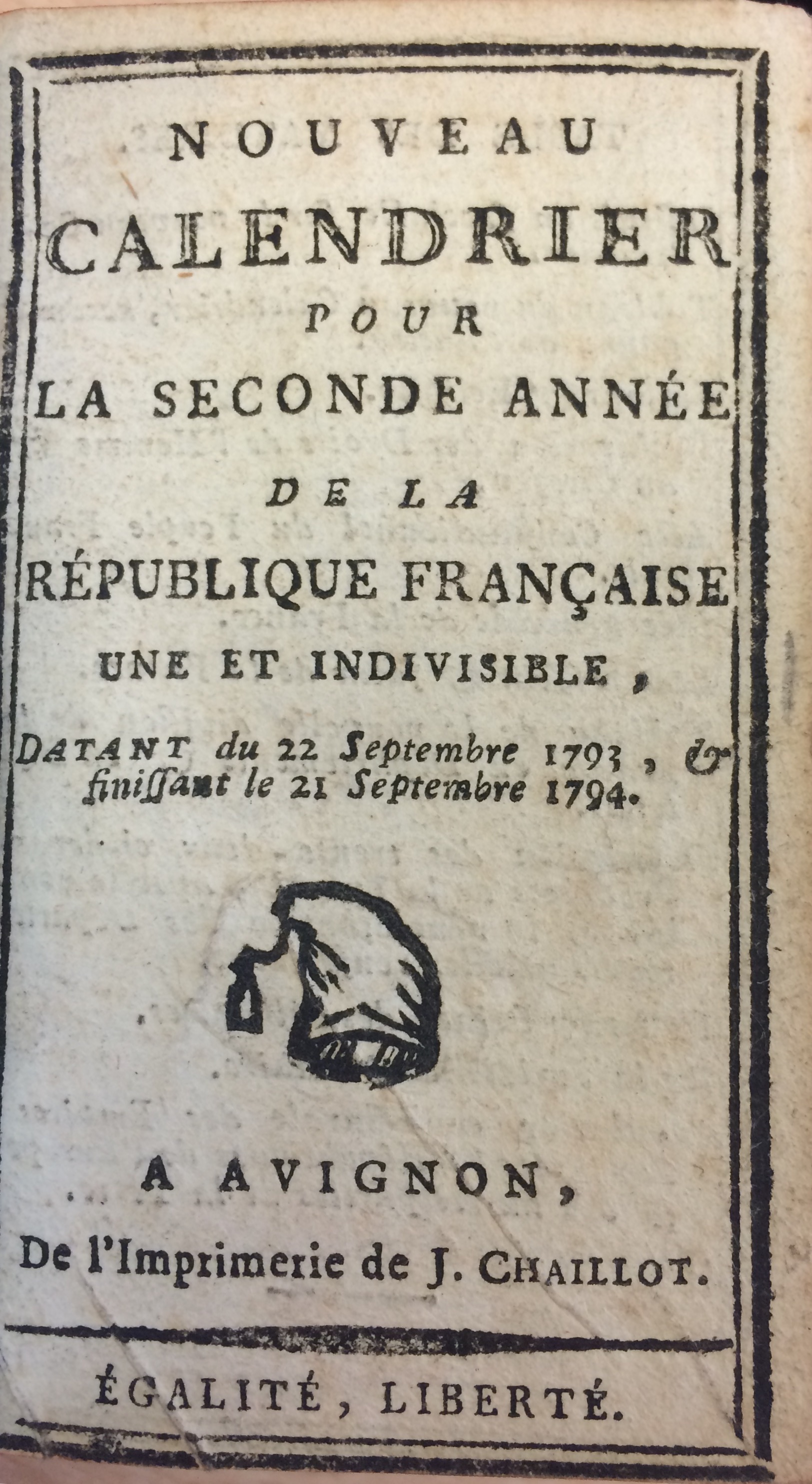 The Republican Calendar – Languages across Borders