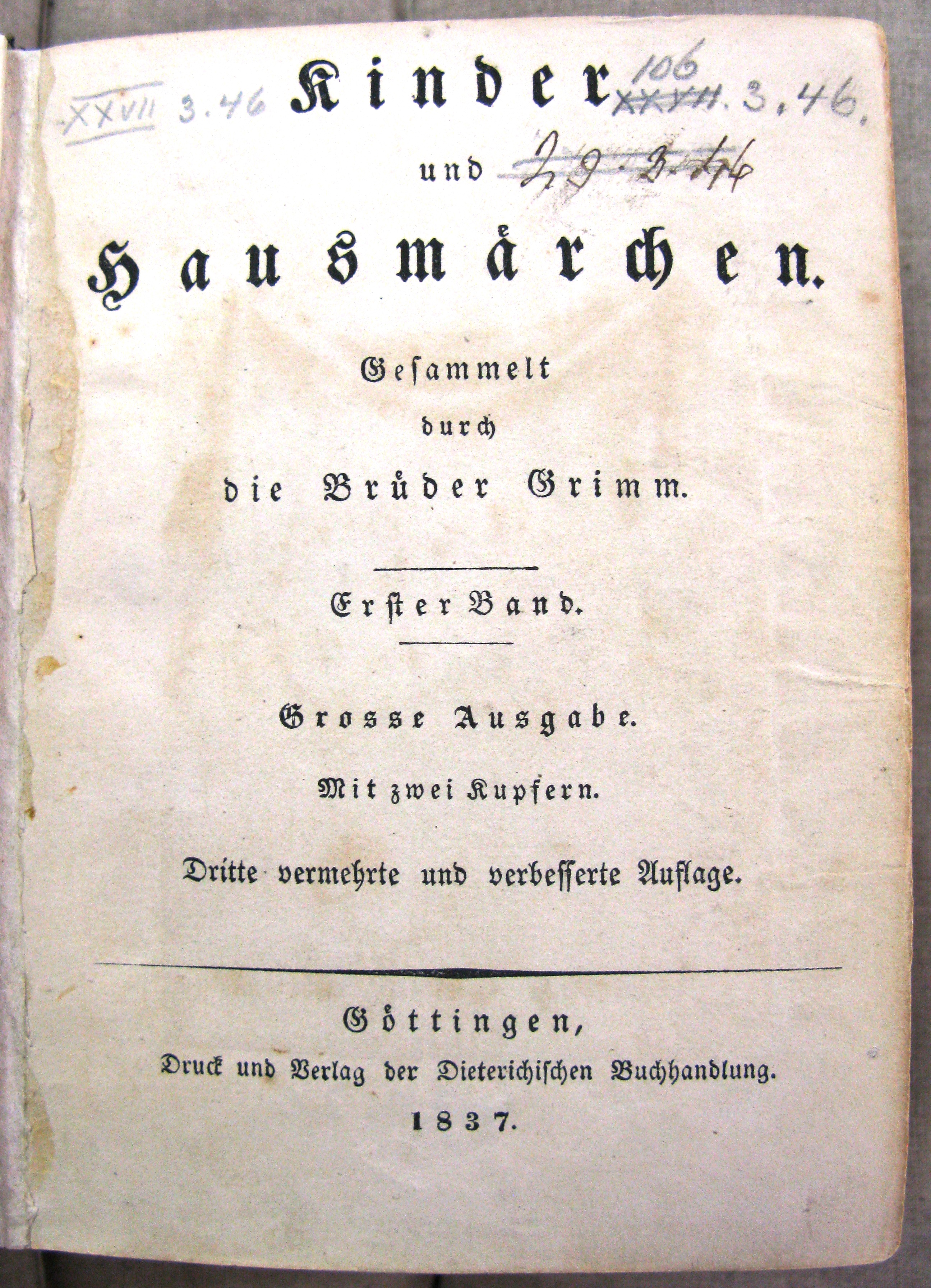 The Brothers Grimm: much more than just fairy tales – Languages across ...