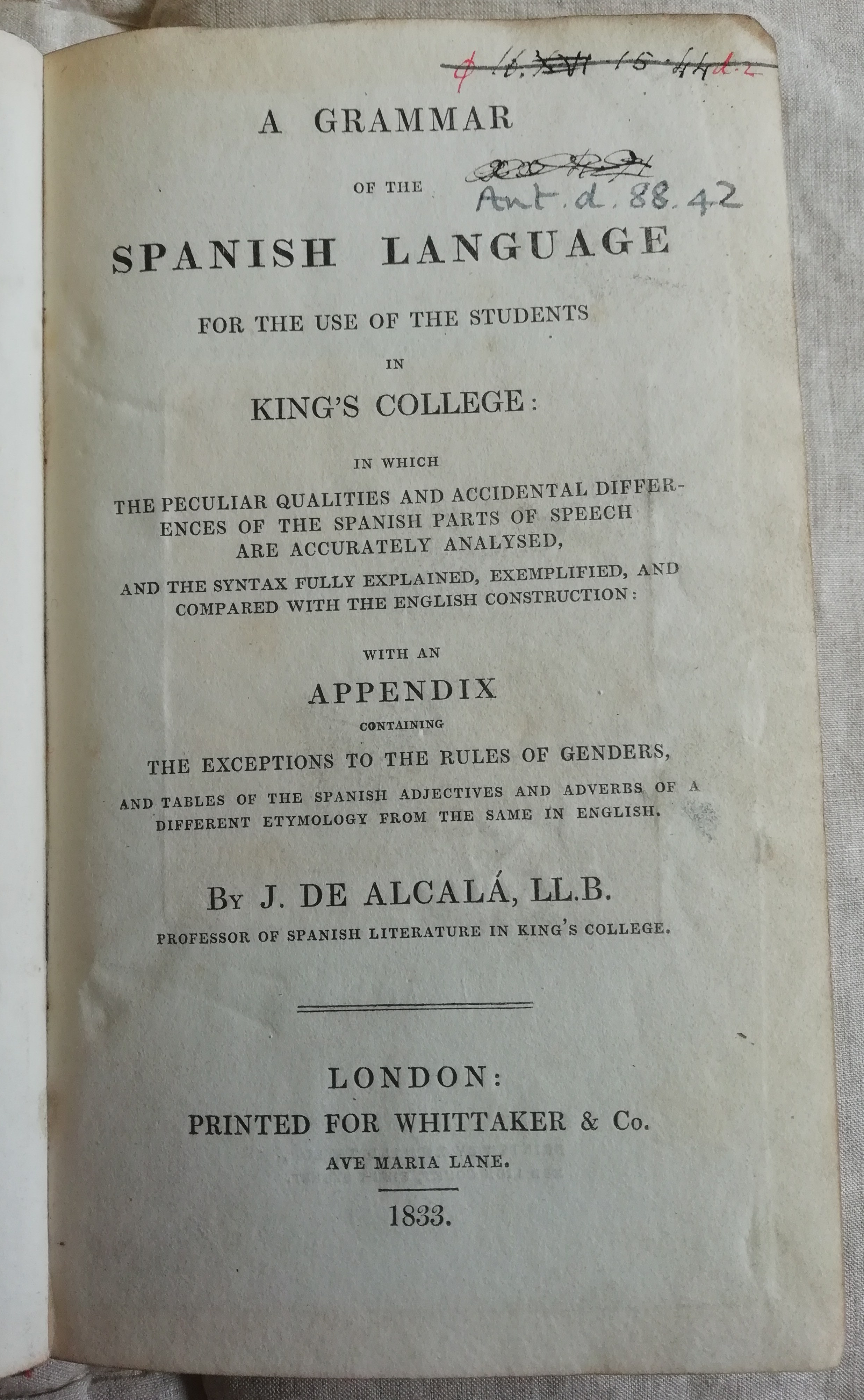 Two books for learning Spanish in 19th century England – Languages ...