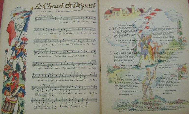 Songs of freedom : “Les chants de la liberté, 1789, 1830, 1848, 1870 ...