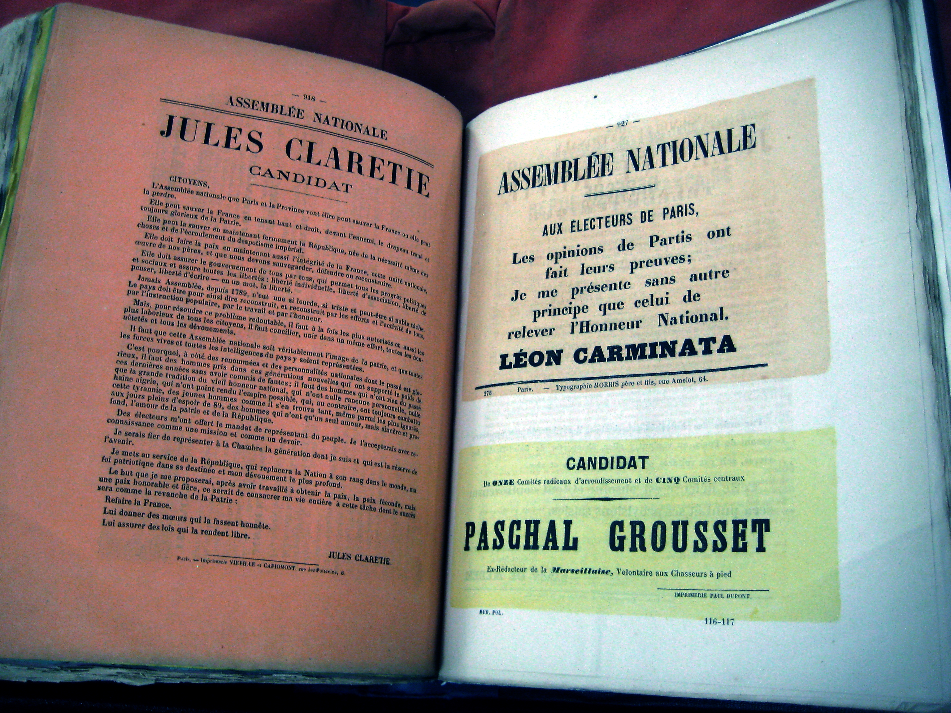 Les Murailles politiques françaises (1870-71): French and German ...