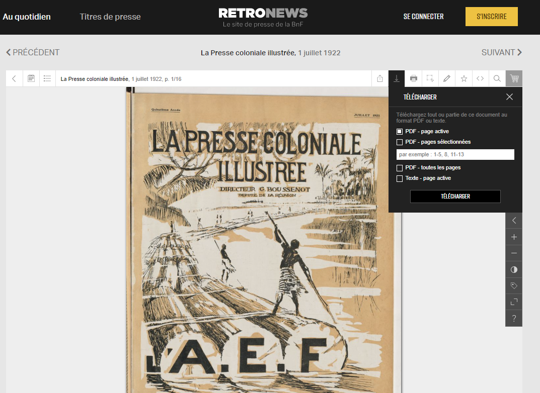 Cambridge University Library’s trial of RetroNews (French historical ...