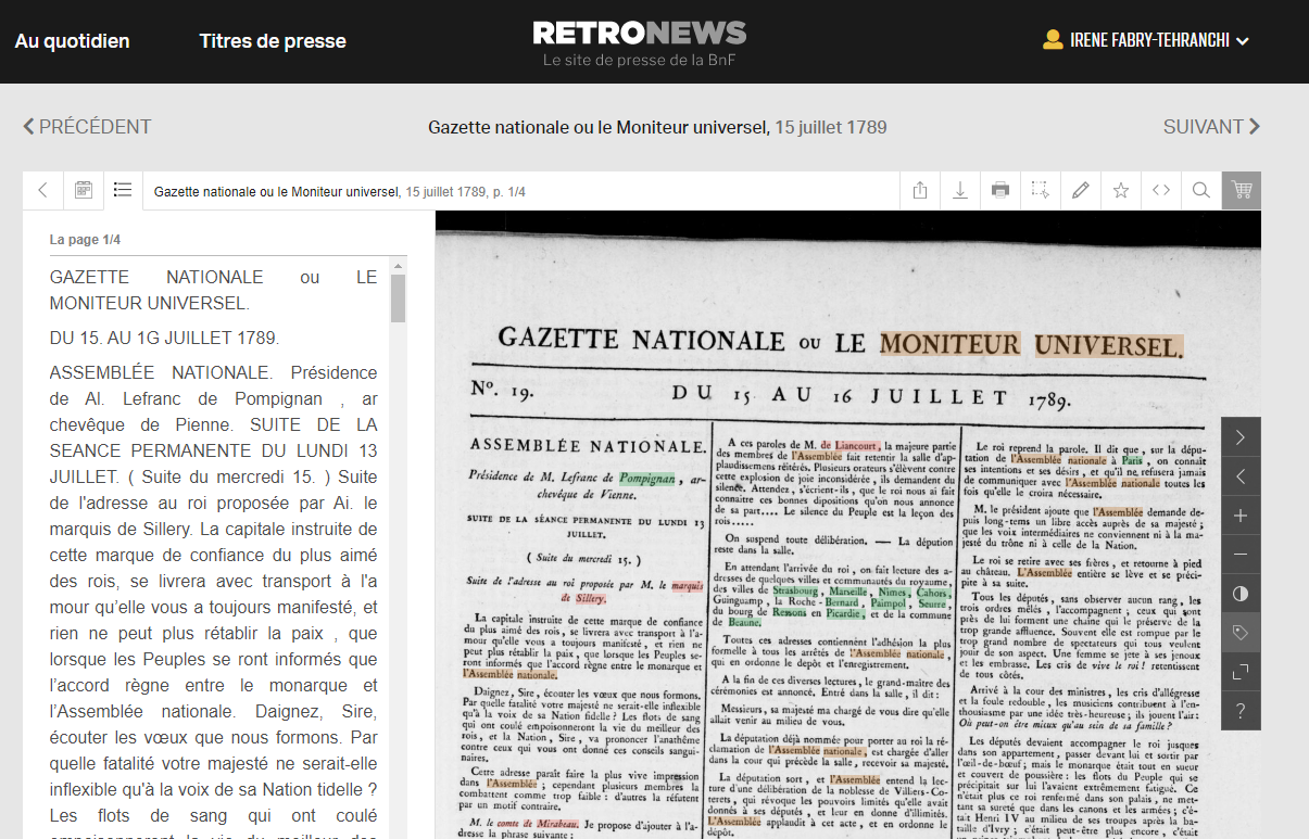 Cambridge University Library’s trial of RetroNews (French historical ...