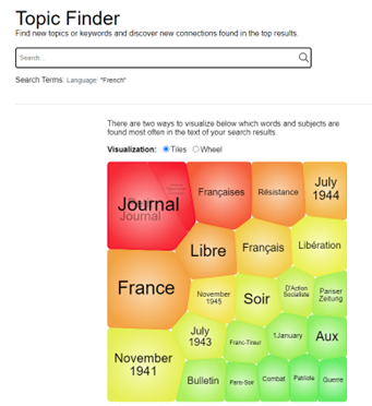 French historical and literary sources in large online databases ...