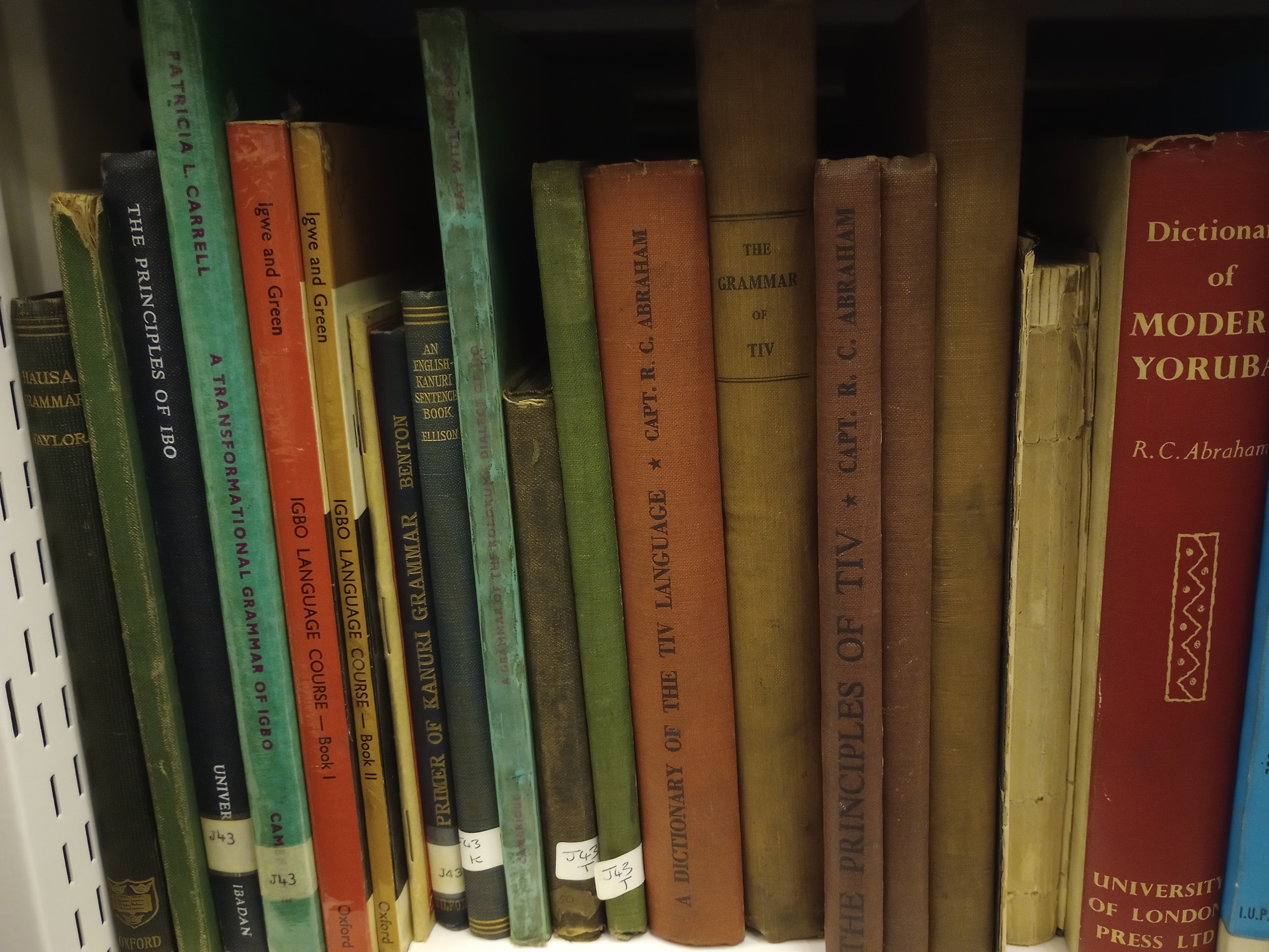 An introduction to African language material in the RCS collection, new ...